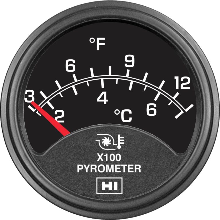 Pyrometer, 3″, 300-1300 °F | Hewitt Industries